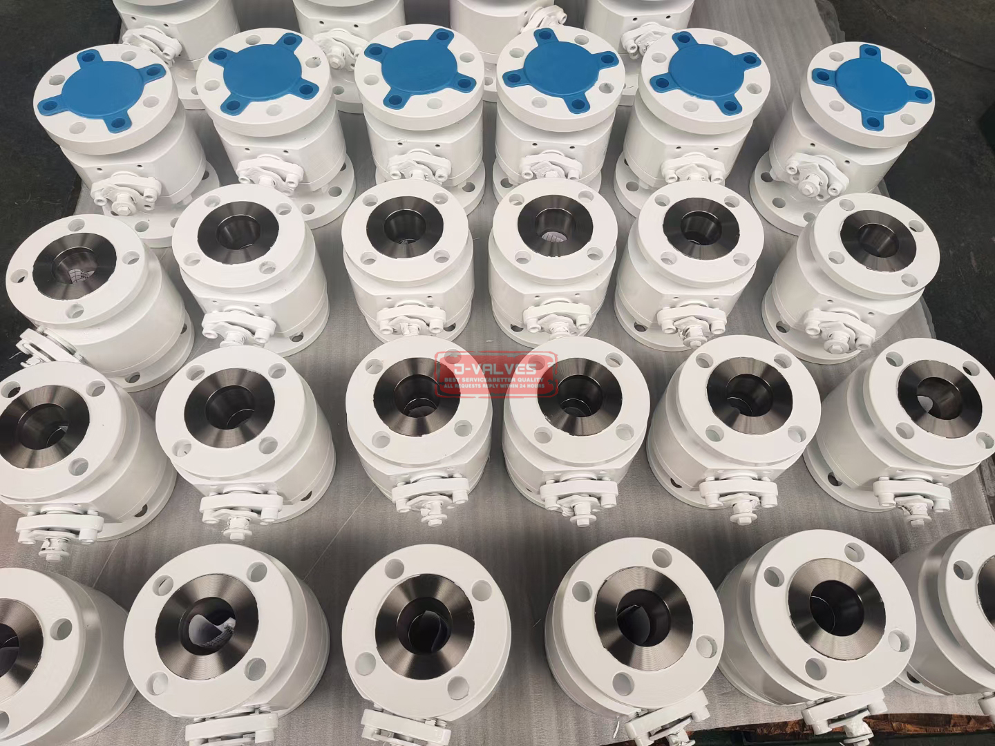 2PC Forged Steel A105 Flange Floating Ball Valve - Industrial valves