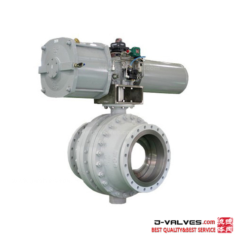 China Pneumatic Single Acting Spring Return Ball Valve manufacturers ...